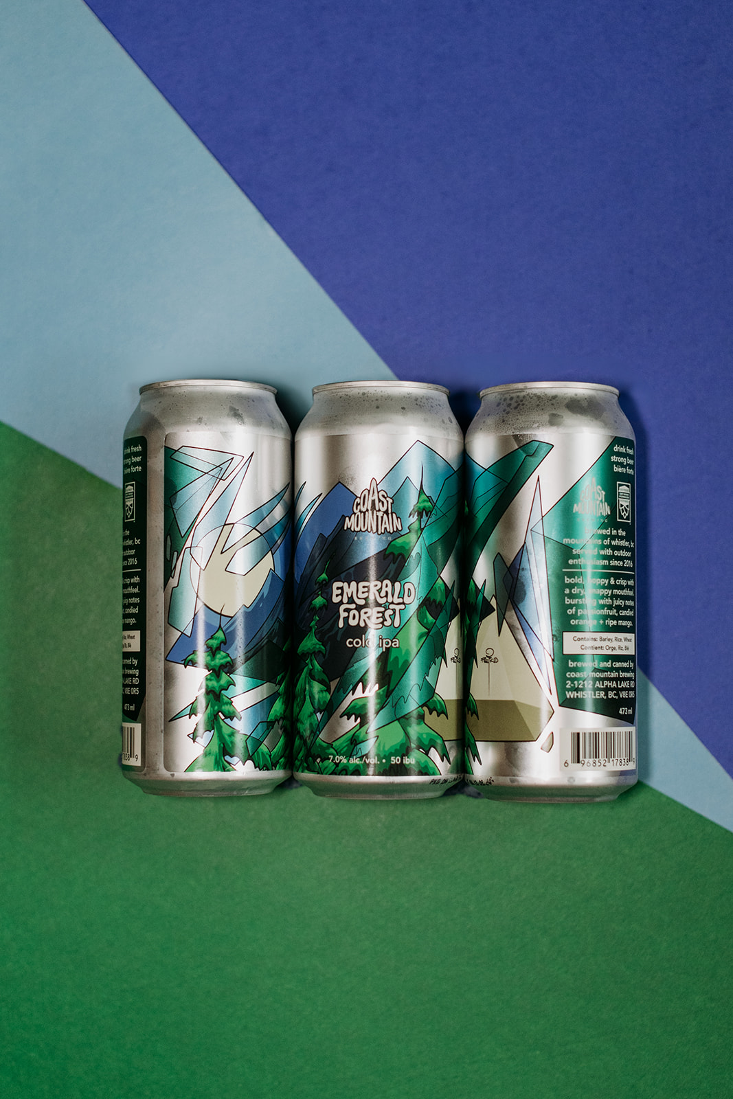 Emerald Forest Cold IPA - Coast Mountain Brewing